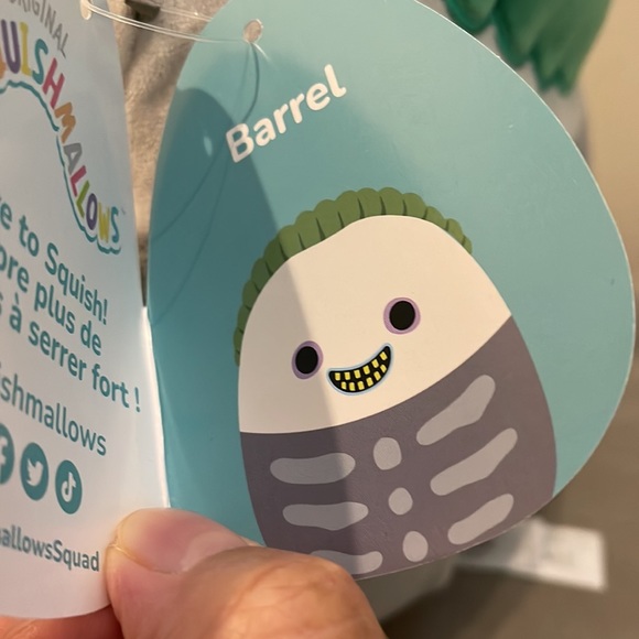 Kellytoy | Toys | Squishmallow Barrel Nbc | Poshmark